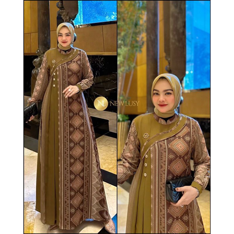 Jual [BISA COD] NEW GAMIS STEVIA&LEONY DRESS PREMIUM LIMITED EDITION ORI NEWLUSY/TERLARIS ...