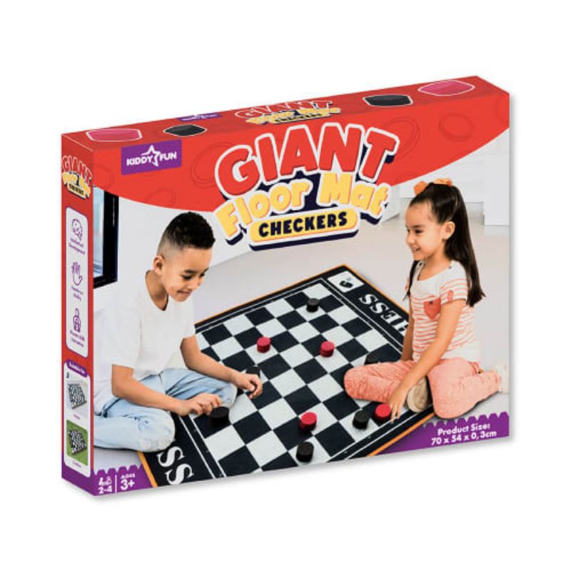 Jual Kiddy Fun Set Giant Floor Mat Checkers 2018-11 | Shopee Indonesia