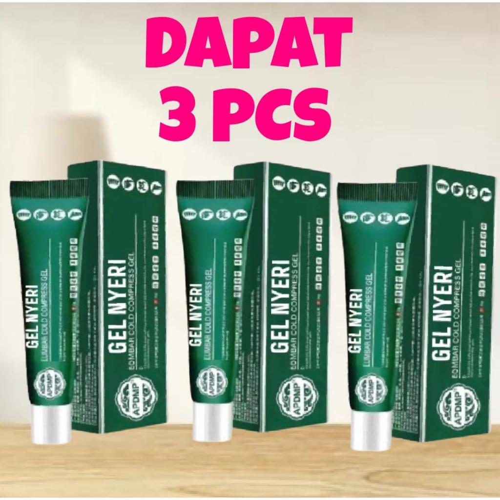 Jual [PAKET DAPAT 3 PCS] Salep Gel Cina Lumbar Original Krim Lutut ...