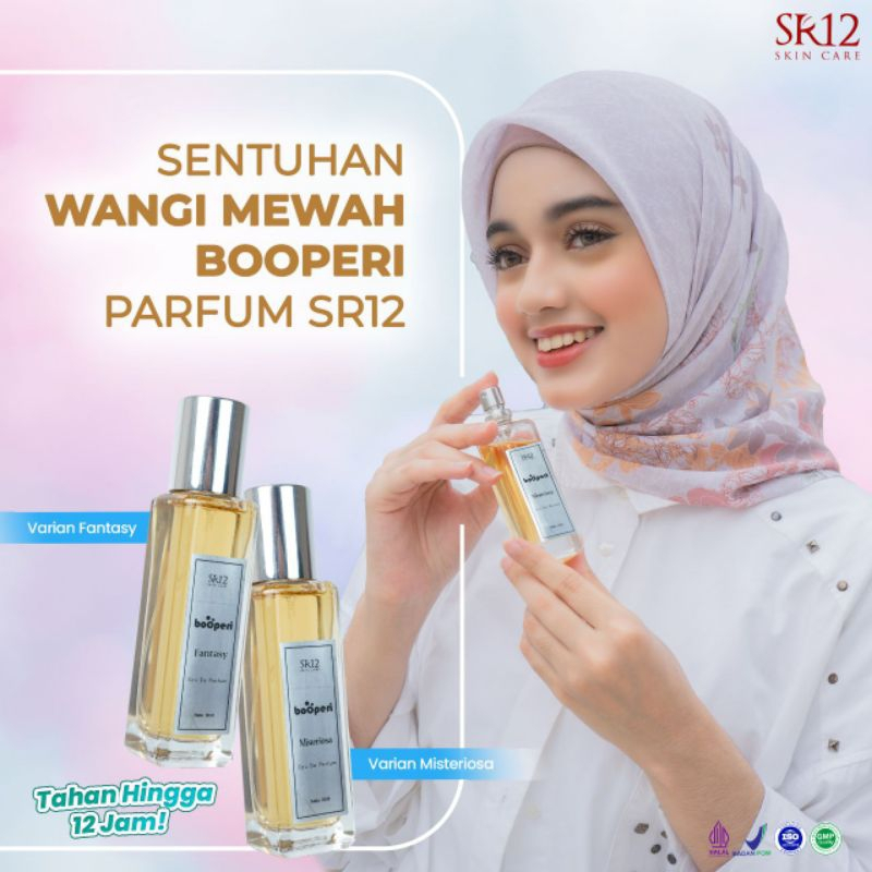 Jual SR12 Booperi Fantasy Eau De Parfume 30ml Tahan Aroma Hingga 12 Jam Cocok Untuk Aktivitas ...