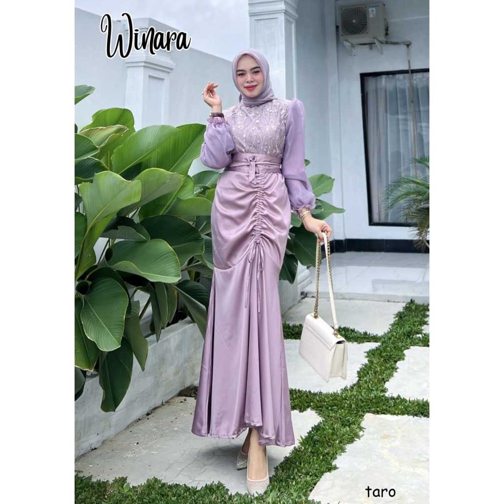 Jual 1212 Product HOT GAMIS PESTA KONDANGAN WINARA SERUT CANTIK ORGANZA ...