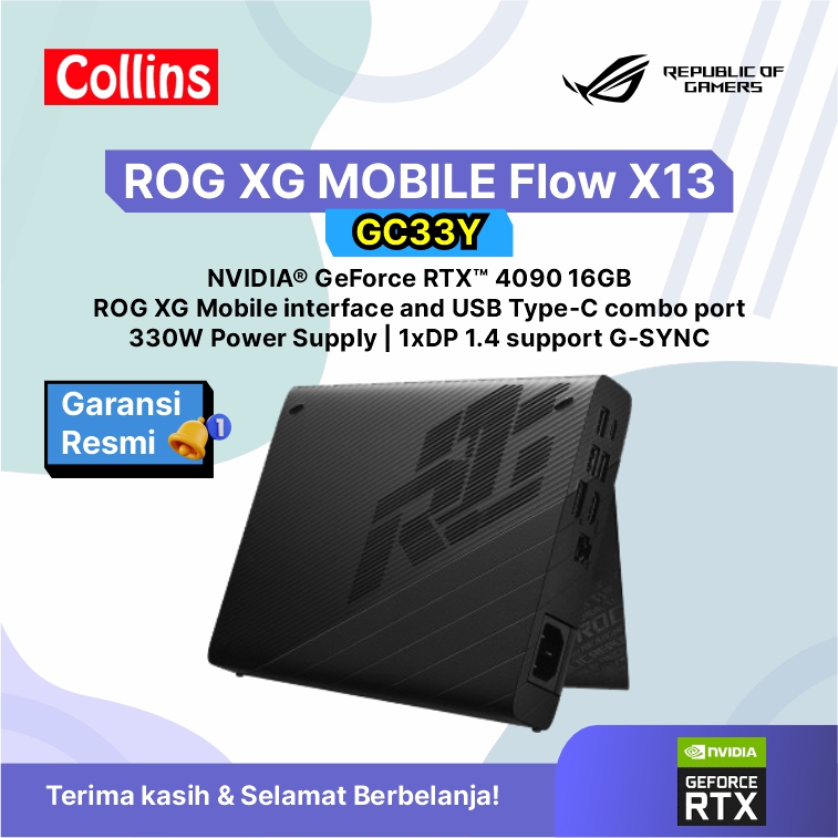 Jual ASUS ROG XG Mobile eGPU Dock - NVIDIA GeForce RTX 4090 FOR ROG ...