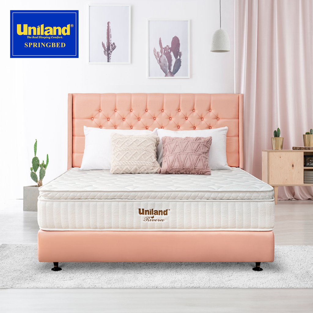 Jual Uniland Springbed Full Set 160x200 / Queen Size / Ukuran No 2 ...