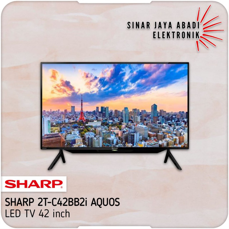Jual SHARP 2T-C42FD1i AQUOS Digital LED TV IIOTO [42 Inch] | Shopee Indonesia