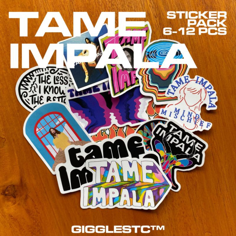 Jual Sticker Pack TAME IMPALA Vol.2 | Shopee Indonesia