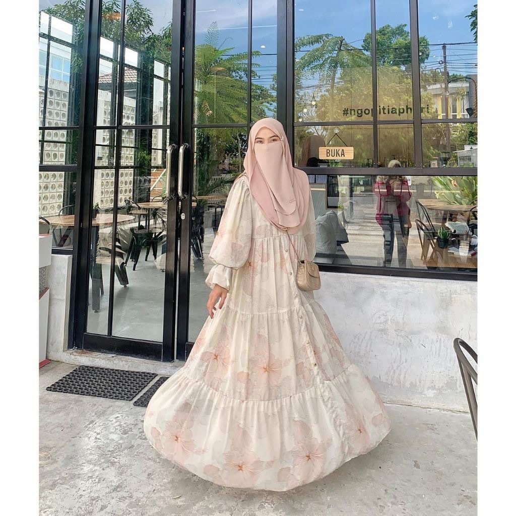 Jual Gamis Ceruty Jumbo ld 130 Terbaru dan Kekinian Ceruti Babydoll ...