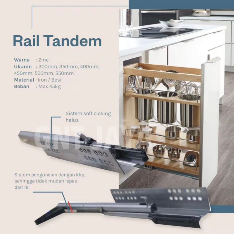 Jual 1pasang 2pcs REL TANDEM TACO Twin 50cm US 001 SC slow motion full ...