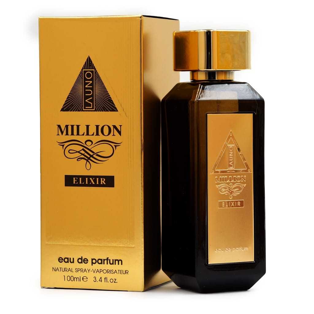 Jual Parfum La Uno Million Elixir for Men by Fragrance World EDP 100 ml Parfume Original ...