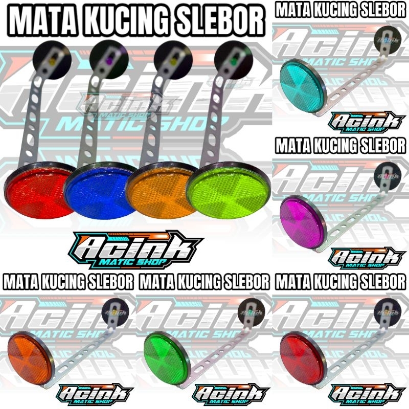 Jual Mata Kucing Plat Nomer Breket Mata Kucing Selebor Belakang Motor ...