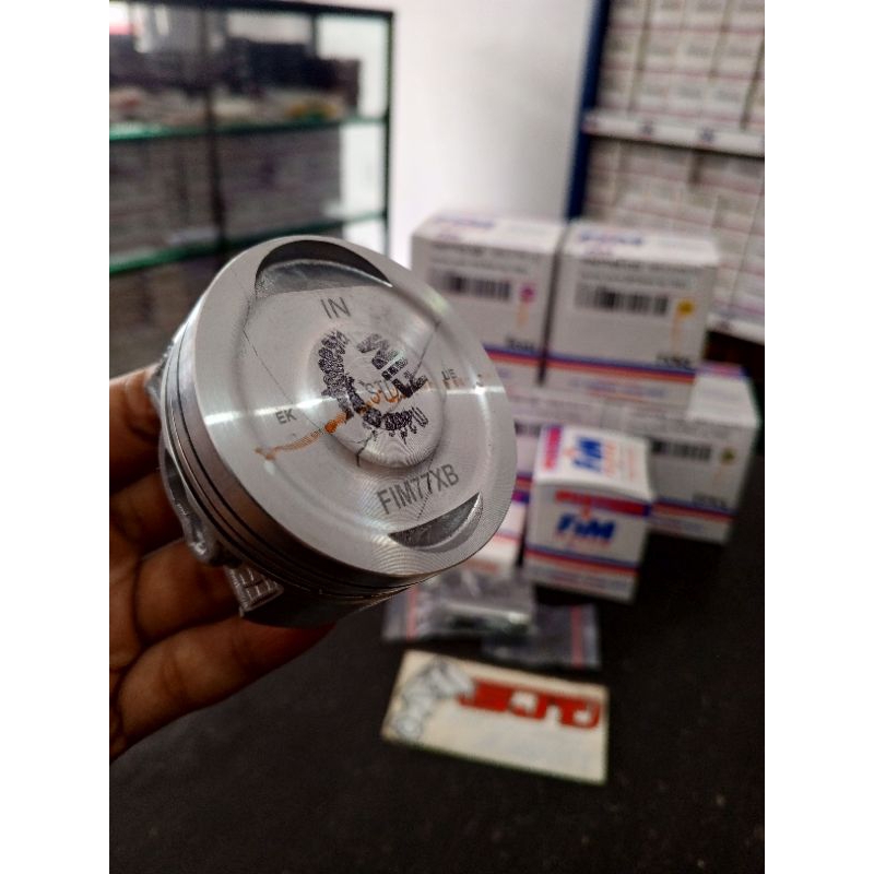 Jual piston fim vario125 bore up 150cc 57,3 57,8 58,3 58,8 59,3 pen13 ...