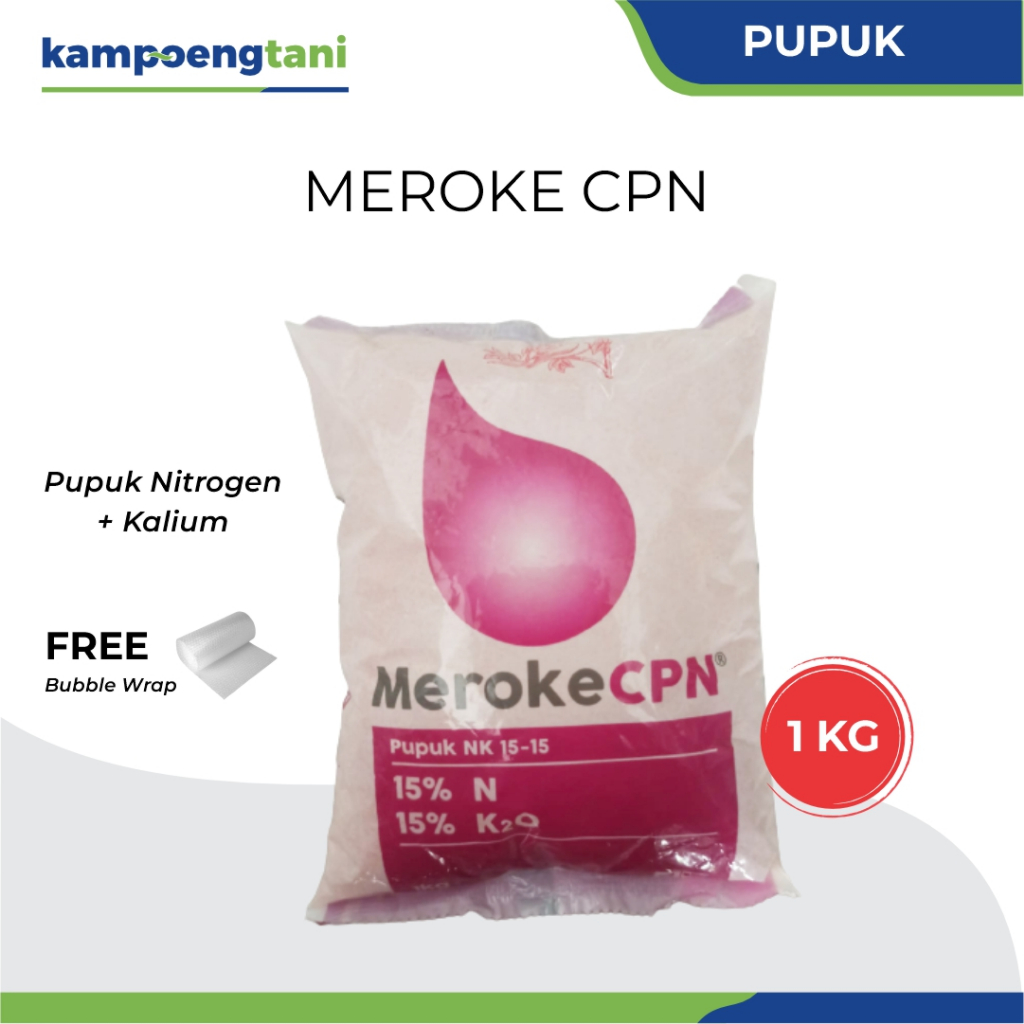 Jual Kampoeng Tani - Pupuk Meroke CPN KNO3 Merah 1 kg Pupuk Nitrogen ...