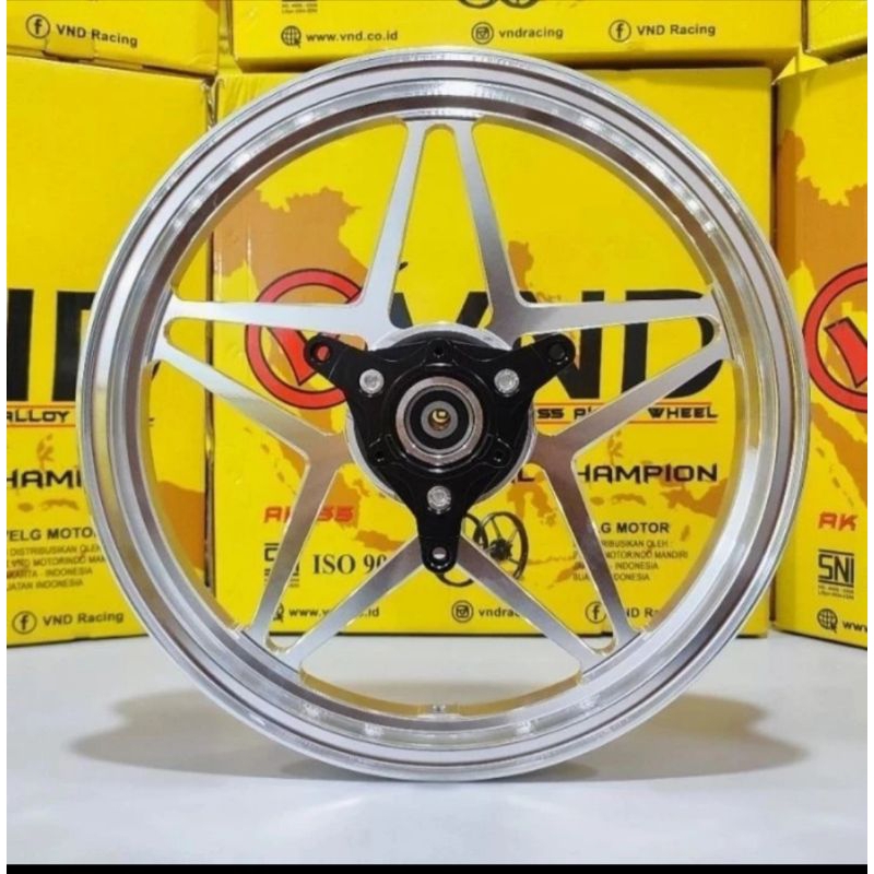 Jual VELG VND V SPEED V1 DAN V2 UK 185X14 /215X14 VELG TIPE BINTANG ORIGINAL VND | Shopee Indonesia