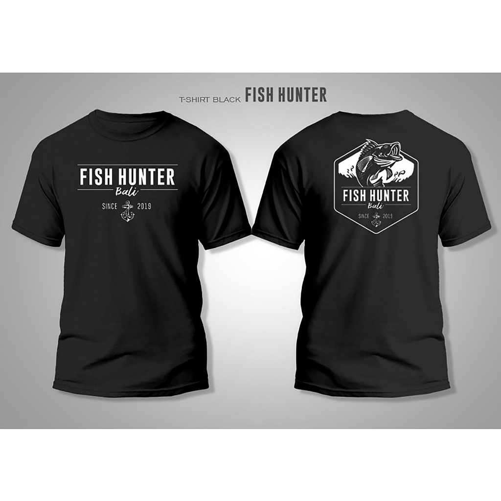 Jual Baju Kaos Mafia Fish Hunter Premium Free Sticker | Shopee Indonesia