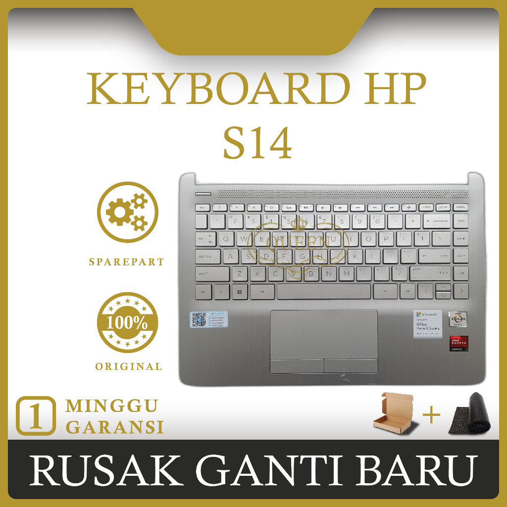 Jual KEYBOARD FRAME LAPTOP HP S14-CF S14-CR S14-DK S14-DF ORIGINAL | Shopee Indonesia