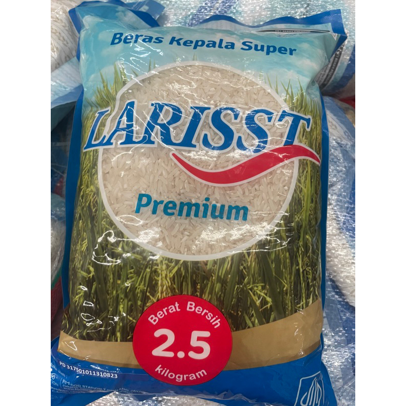 Jual beras larisst 2,5 kg | Shopee Indonesia