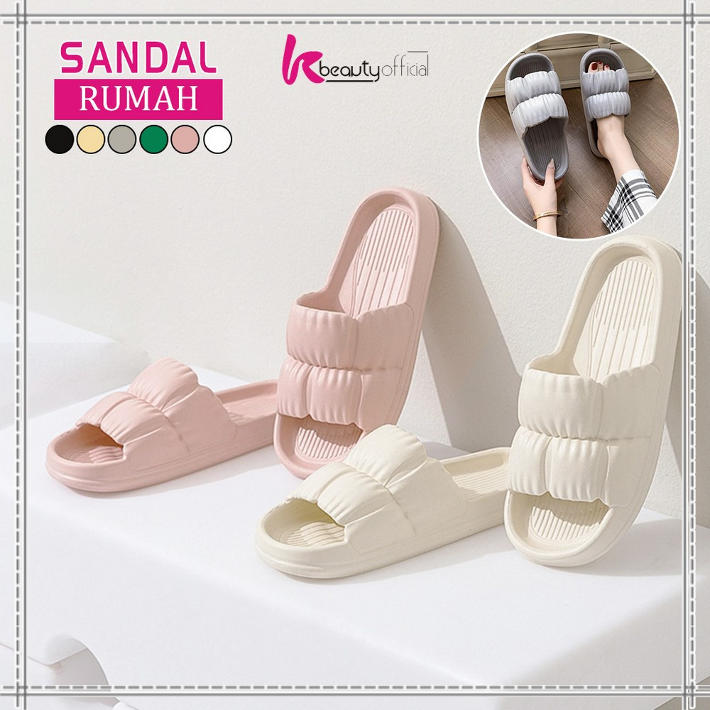 Jual KB-S51 Sandal Jelly Wanita Korean Style Import Bahan EVA Anti Slip ...