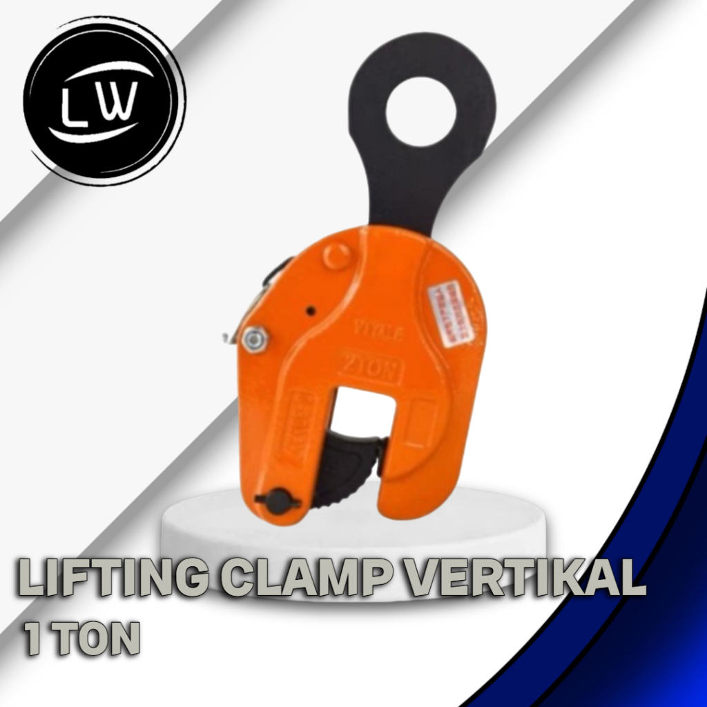 Jual LIFTING CLAMP HOOK VERTIKAL / KLEM BESI 1 TON | Shopee Indonesia