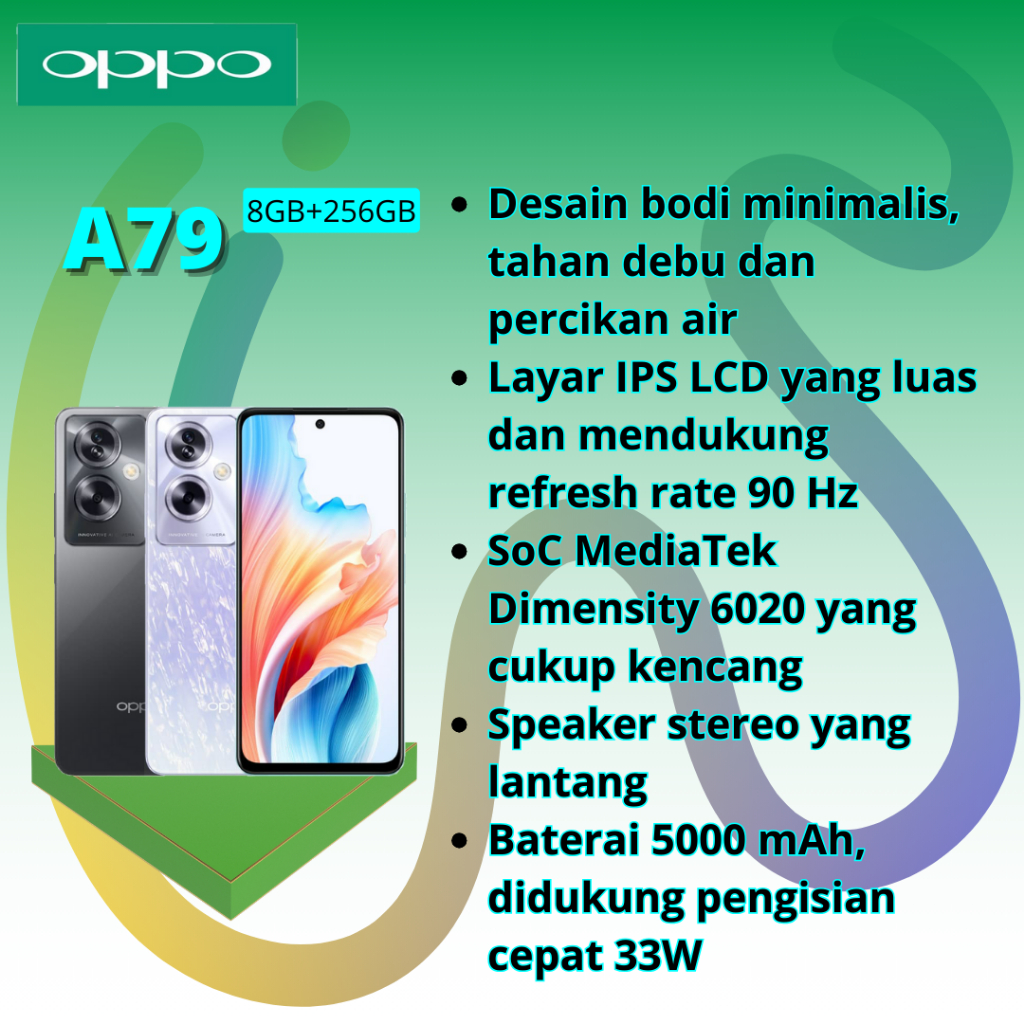 Jual OPPO A79 5G 8/256GB | Shopee Indonesia
