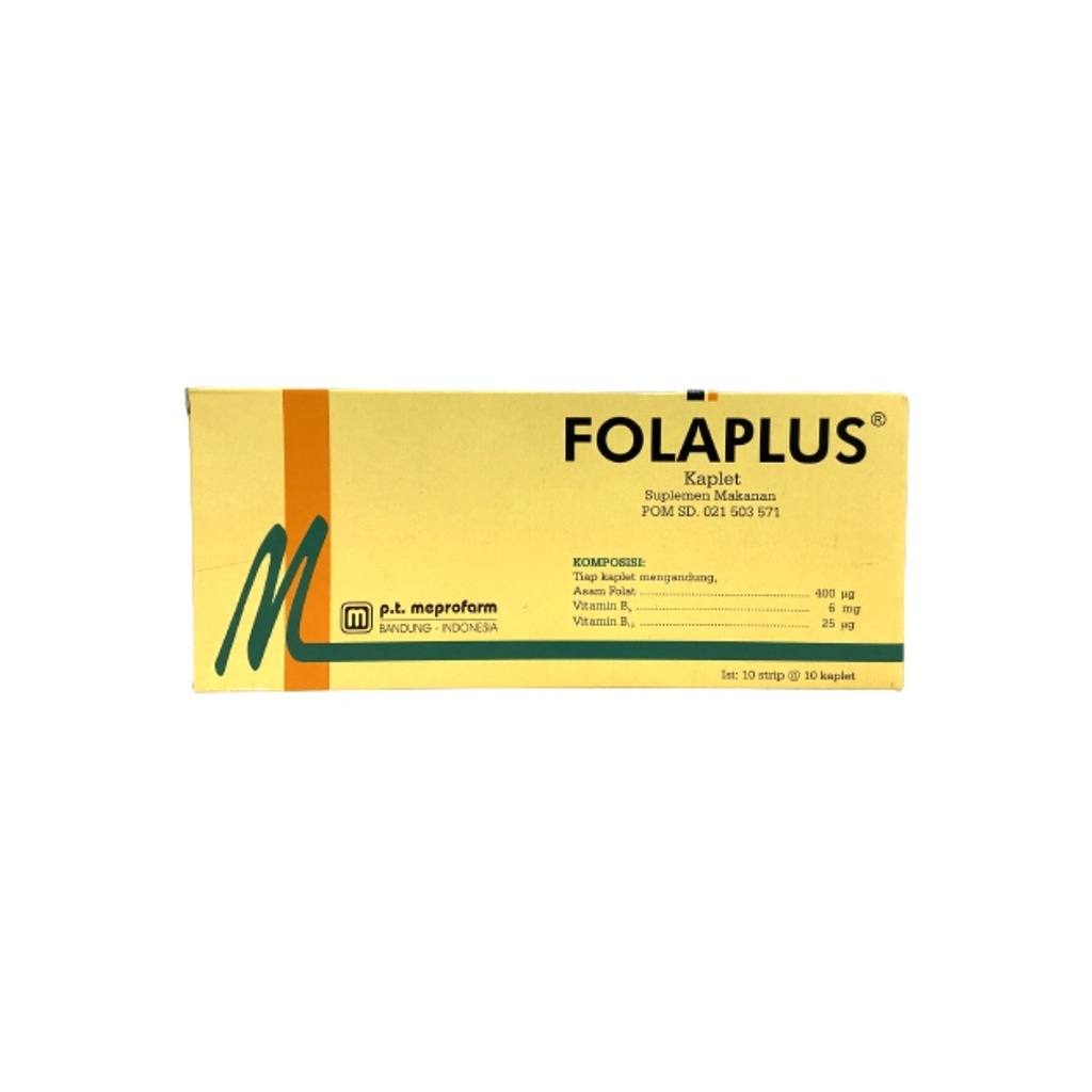 Jual Fola Plus / FolaPlus Box 100 Tablet - Suplemen Asam Folat Ibu ...