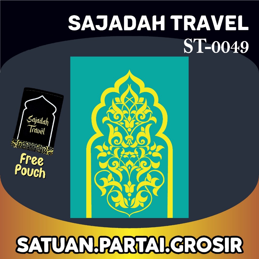 Jual Sajadah Muka Custom FREE Pouch Kode 049-052/Hampers Souvenir ...