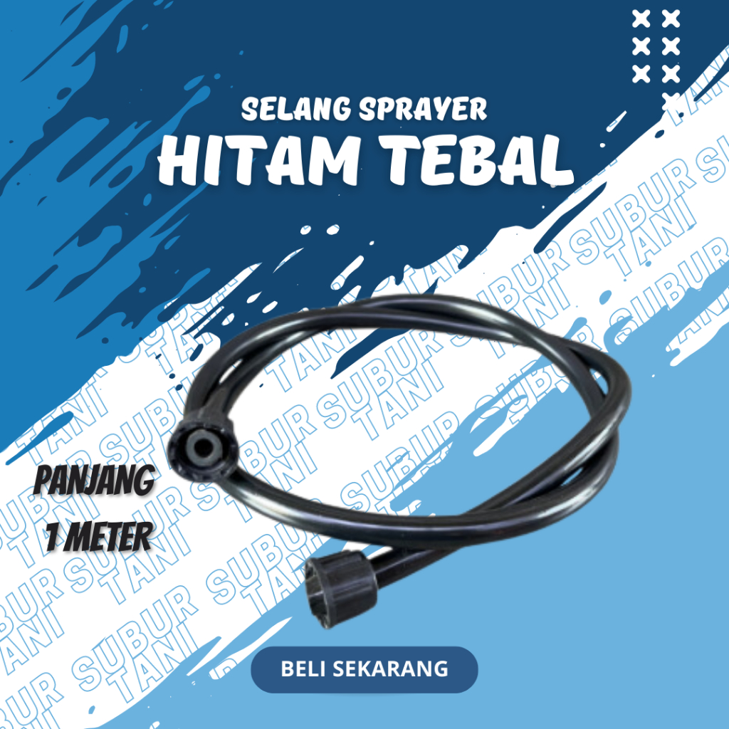 Jual SELANG SPRAYER HITAM TEBAL UNIVERSAL | Shopee Indonesia