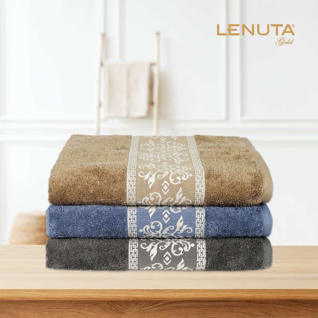 Jual Lenuta Gold - Kiera (Handuk Mandi / Bath Towel 68x140 cm) | Shopee ...