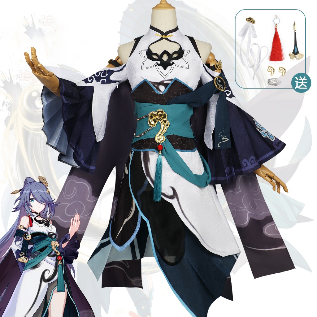Jual Fu Hua Cosplay Game Honkai Impact 3rd Cosplay Costume Anime ...