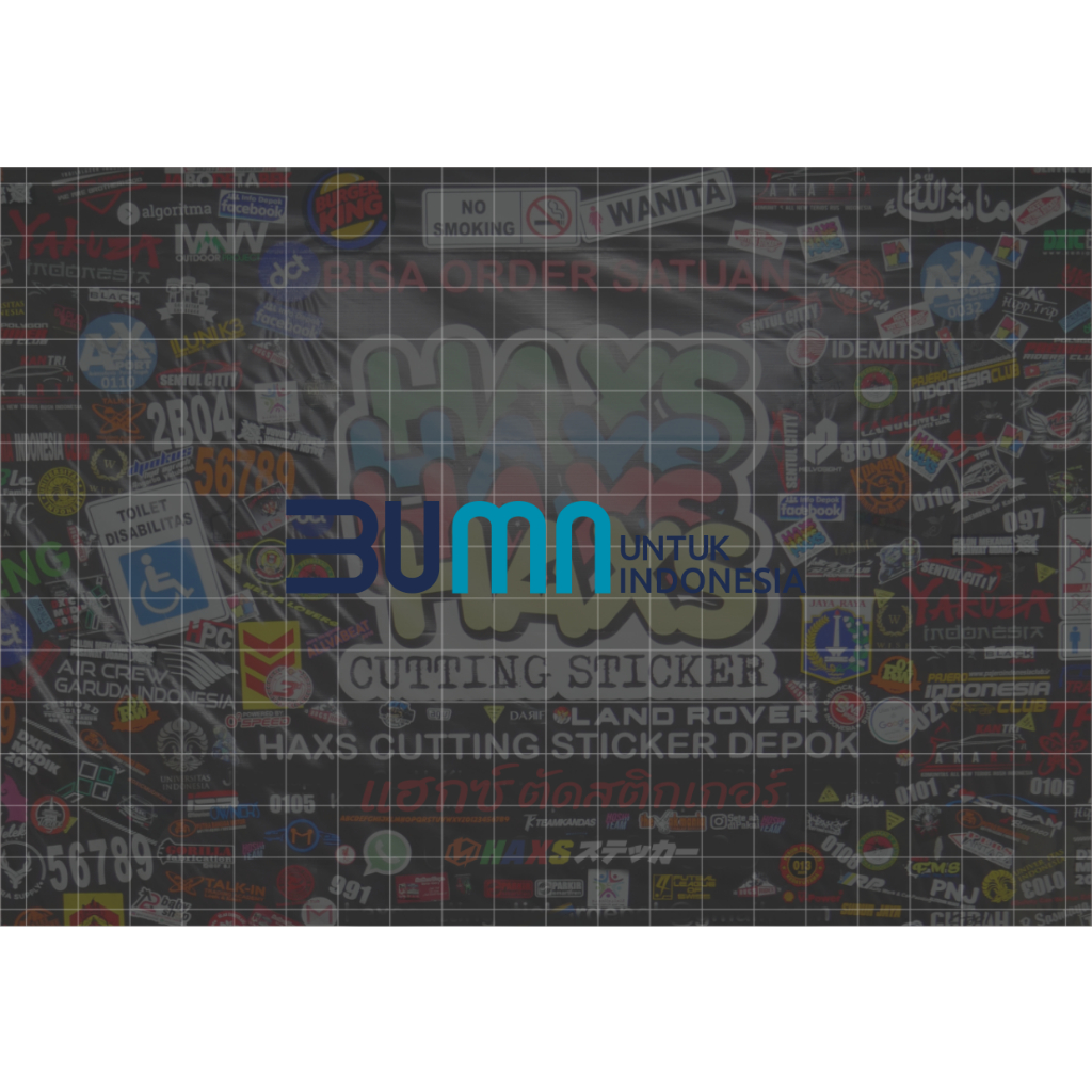 Jual Cutting Sticker Logo BUMN Ukuran 10 Cm Warna Asli Untuk Motor ...