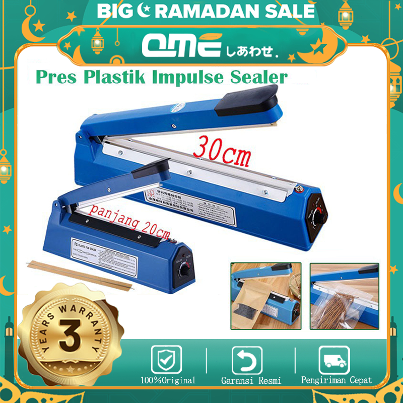 Jual QME-Alat Press Plastik Impulse Sealer 20 dan 30cm alat pres ...