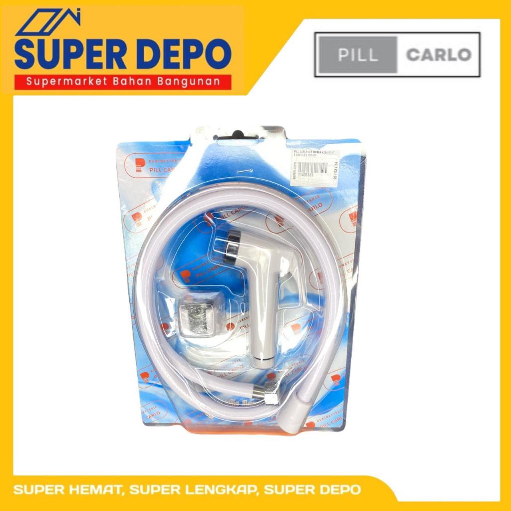Jual JET WASHER PILL CARLO JET WASHER A226 ABS FLEX 120 CM | Shopee ...