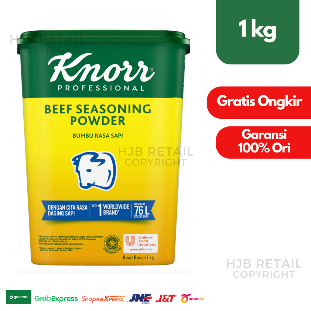 Jual Knorr Beef Powder 1kg / Knorr Beef Seasoning Powder 1kg / Knorr ...