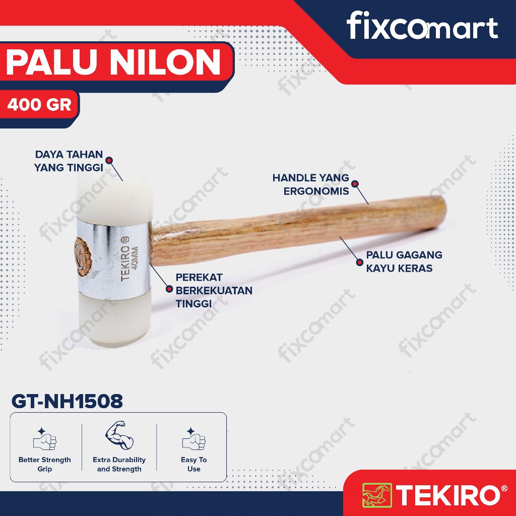 Jual Tekiro Palu Nilon 400G | Shopee Indonesia