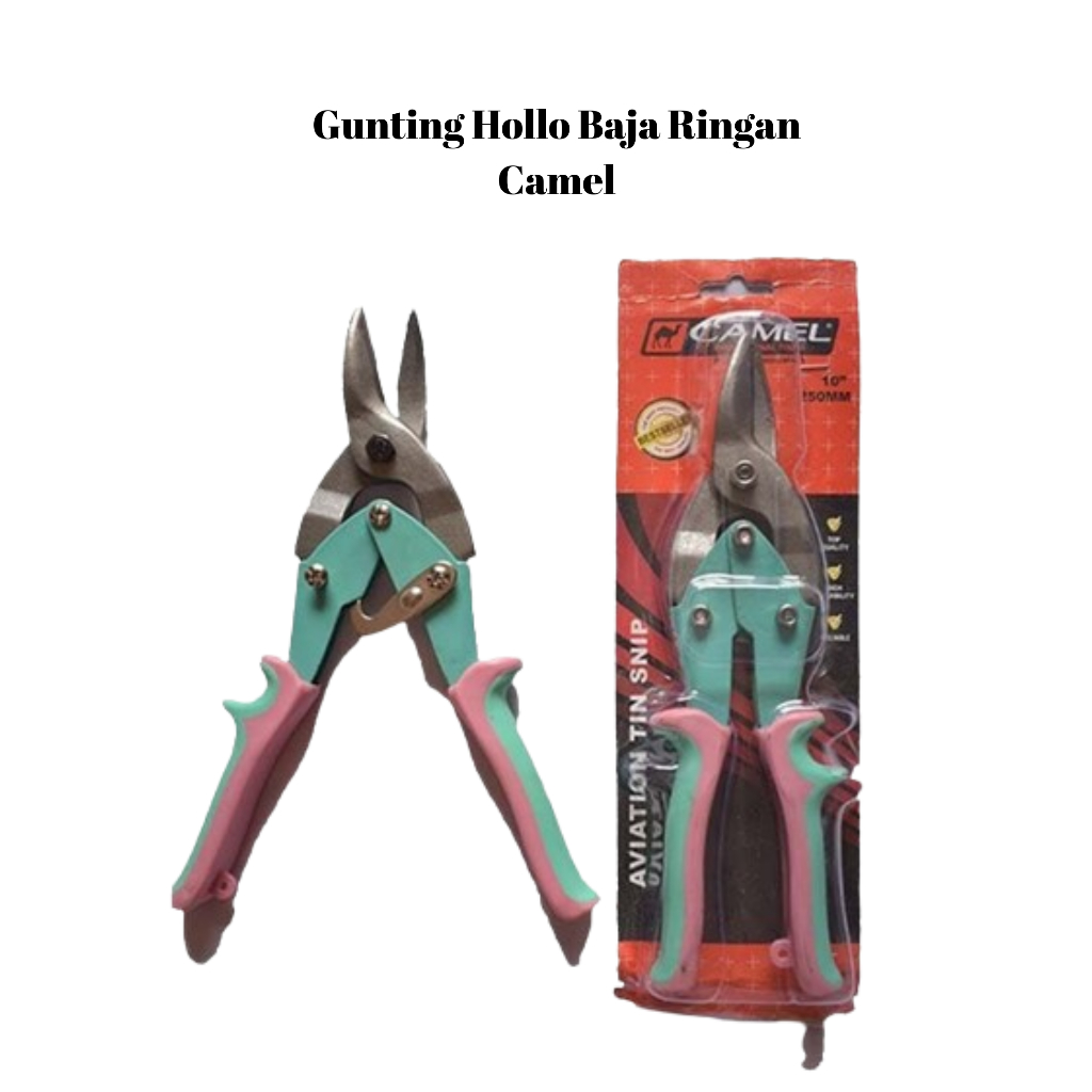 Jual Gunting Baja Ringan Hollo Camel dan muller | Shopee Indonesia