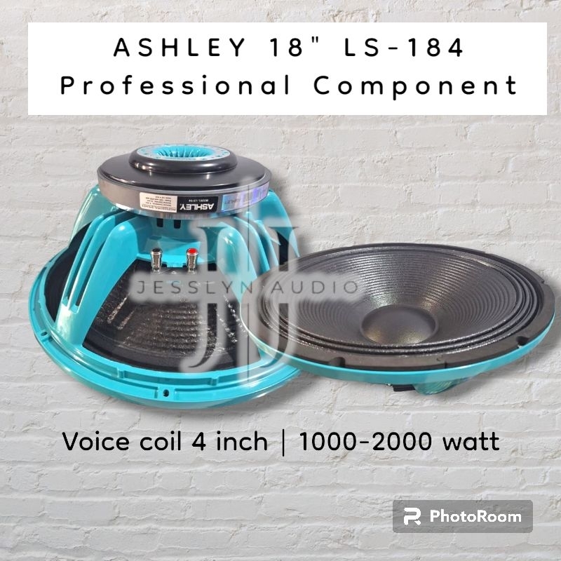 Jual Speaker ASHLEY 18" LS-184 Professional Component Speaker 18 inch ...