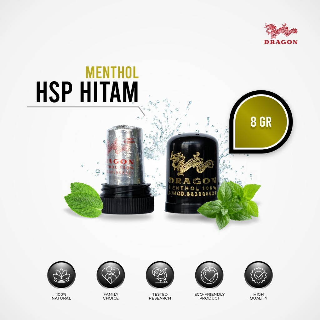 Jual Dragon Menthol HAP HSP 8 gr new | Menthol Gosok | Shopee Indonesia