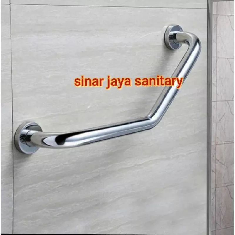 Jual Grab bar stainless 40cm / Grib bar stainless / Pegangan siku stainless stell | Shopee Indonesia