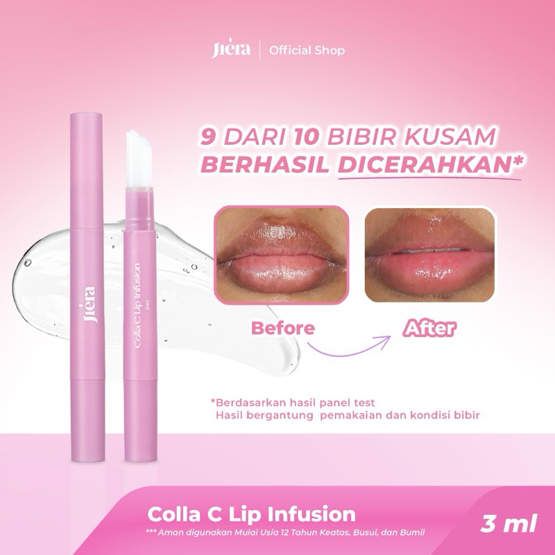 Jual JIERA Colla C Lip Infusion (Lip Essence) - Bibir Cerah dan Lembab ...