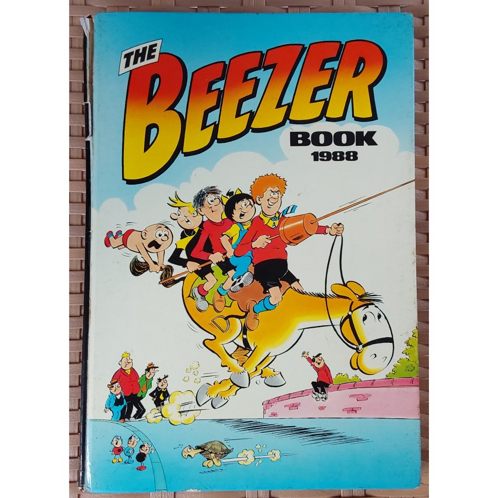 Jual VINTAGE HB - The Beezer Book Annual 1988, (English/buku bahasa ...