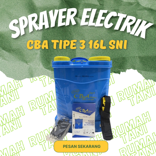 Jual sprayer elektrik tanaman pertanian original cba type 3 16L ...
