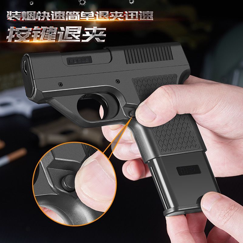 Jual Korek Api Model Pistol Plus Kotak FCS 096 Kotak Penyimpanan Unik ...