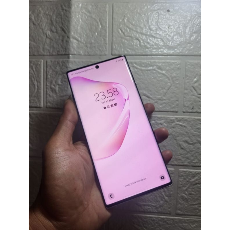 Jual SAMSUNG NOTE 10 PLUS (12/256•UNIT ONLY GOOD•SEIN) | Shopee Indonesia