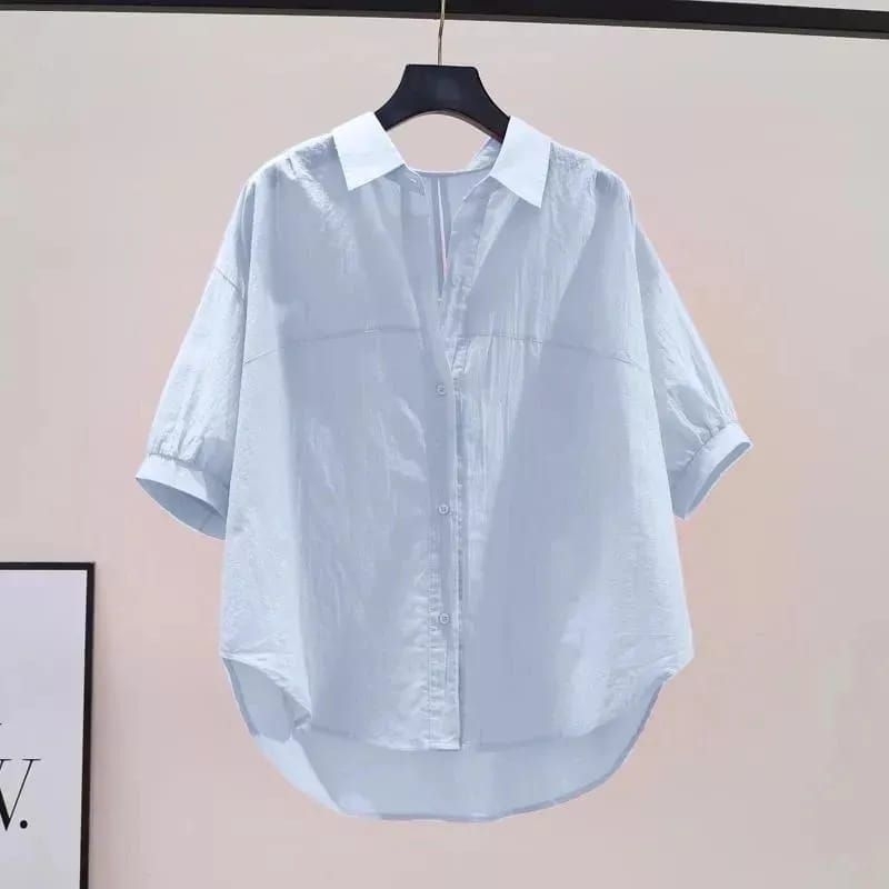 Jual SEVEN.CLOTH - Melly Shirt / Kemeja Popline Premium / Kemeja Katun ...