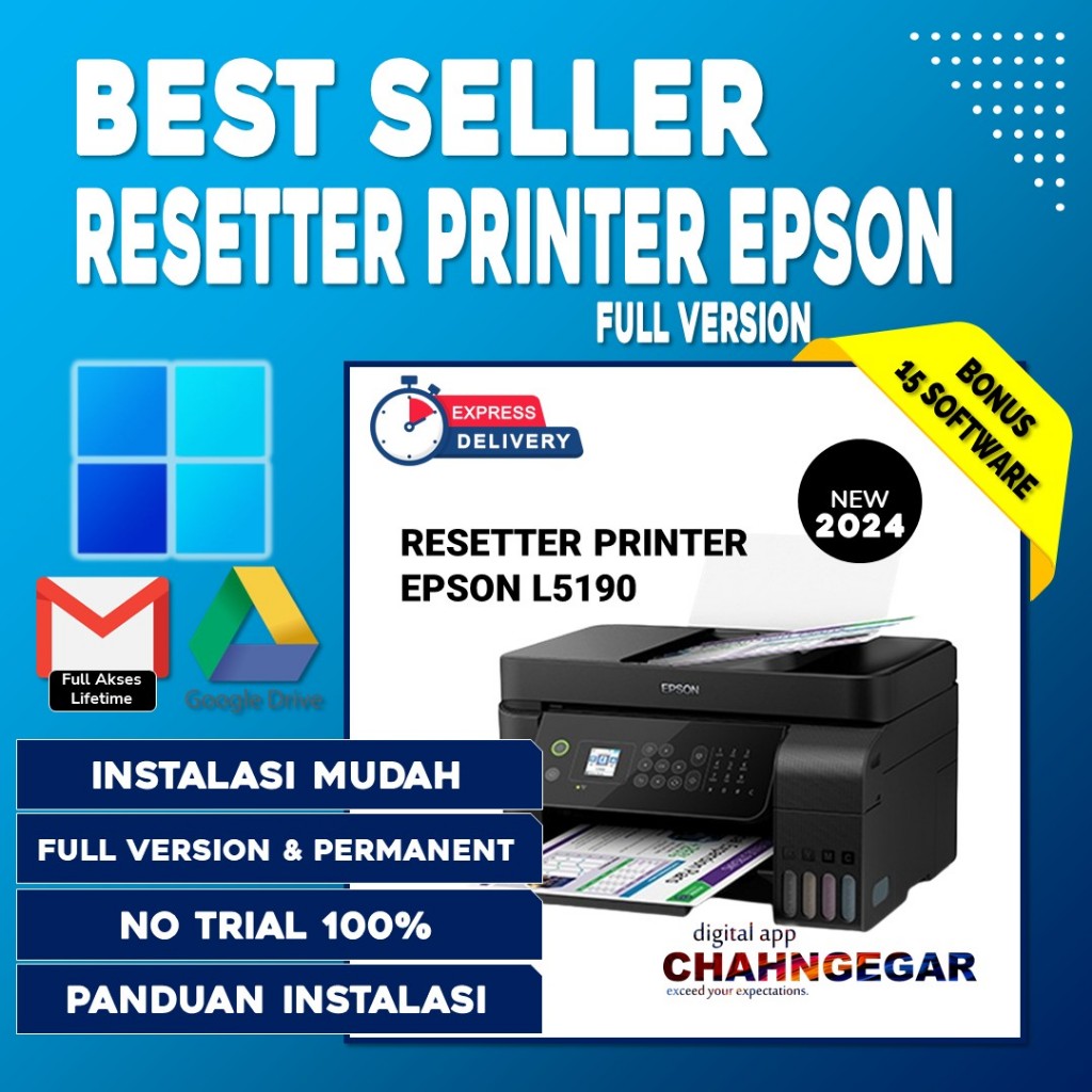Jual Resetter Printer Epson L5190 Software Epson Adjustment Program ...