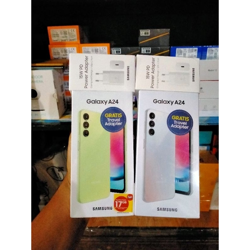 Jual SAMSUNG A24 8/128GB HELIO G99 FREE ADAPTER GARANSI RESMI BARU ...