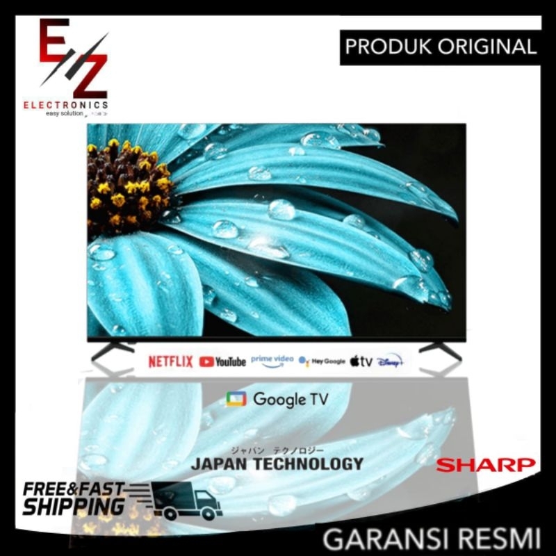 Jual SHARP 4T-C65FJ1I LED GOOGLE TV 65 Inch - UHD 4K HDR - 4T C65FJ1I ...