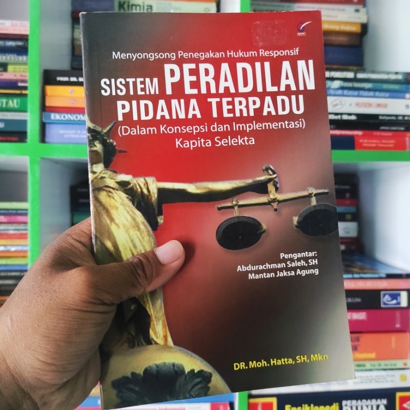 Jual (ori) buku menyongsong sistem peradilan pidana terpadu ( dalam konsepsi dan implemtasi ...