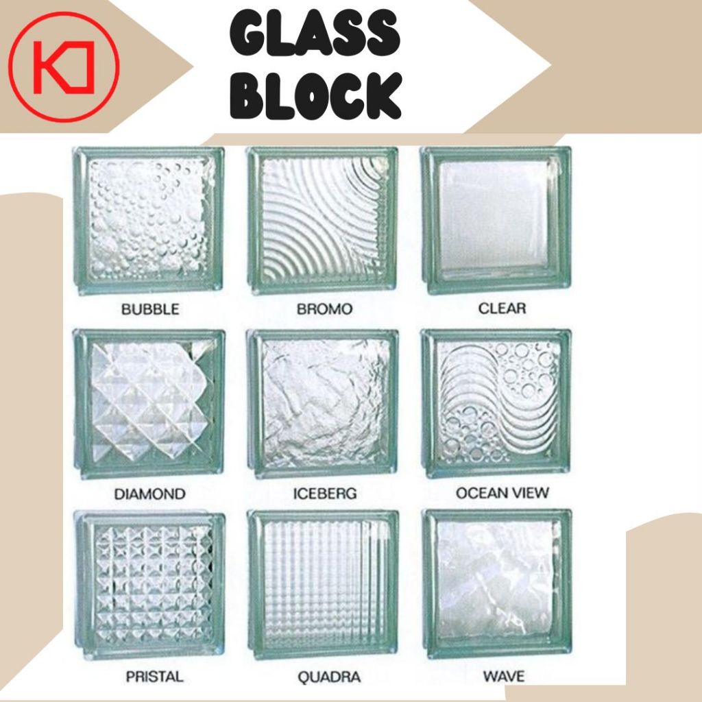 Jual GLASS BLOCK / BLOK KACA - PCS | Shopee Indonesia