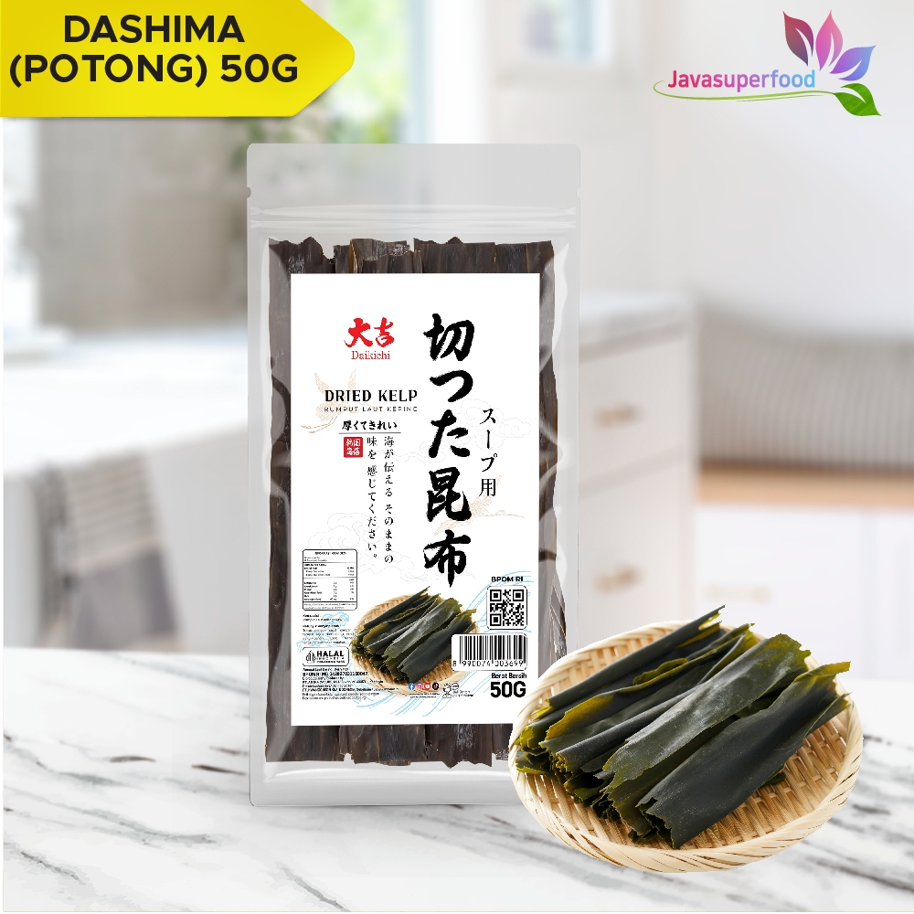 Jual Kombu / Konbu / Dashima Potong / Kelp Dashi / Rumput Laut Kaldu ...