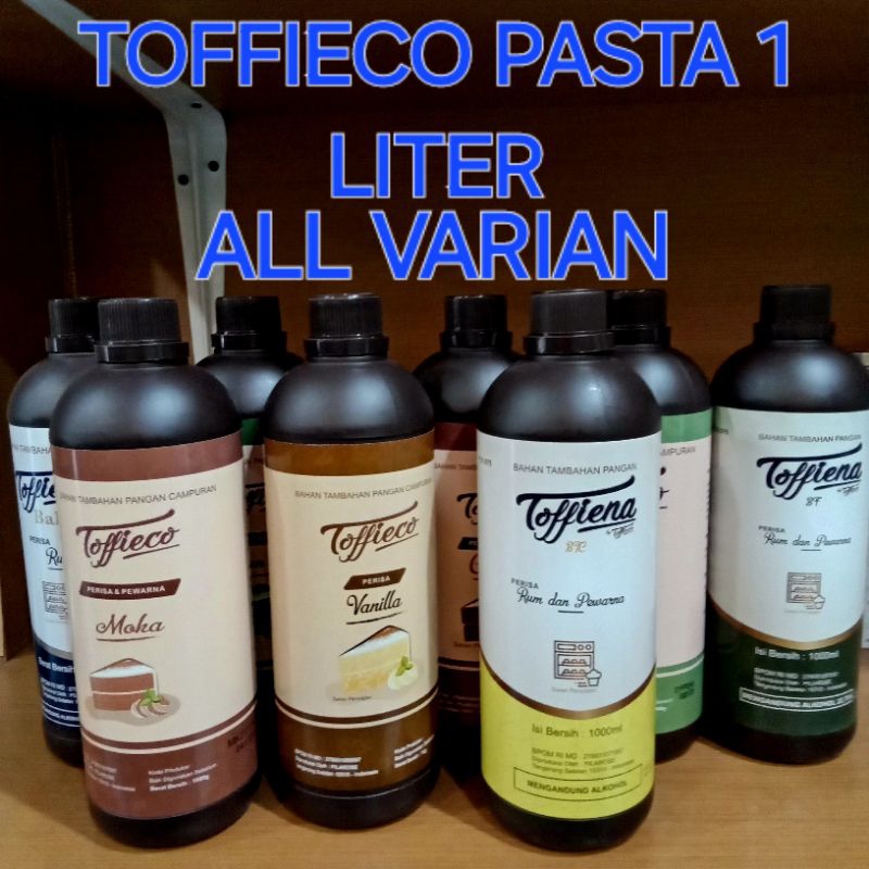 Jual Toffieco Pasta & Rhum 1Kg Berbagai Aroma - Perisa & Pewarna ...