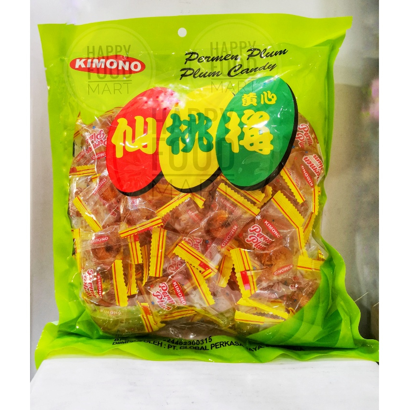 Jual [BPOM RI] KIMONO PLUM CANDY 850 GRAM/PERMEN PLUM/BONBON SEMBOI/BON ...